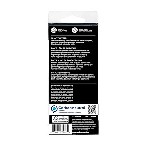 Tweezerman Slant Tweezer -Blue Jewel Model No. 1230-B09R, multi