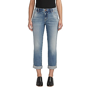 JAG Jeans Carter Mid-Rise Slim Leg Jeans Mariner Blue 6 (28" Waist) 26