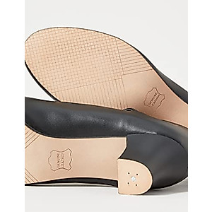 Capezio Women's Jr. Footlight Character Shoe,Black,6.5 M US