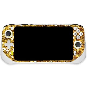 MightySkins Skin Compatible with Logitech G Cloud Gaming Handheld - Gold Chips | Protective, Durable, and Unique Vinyl Decal wrap Cover | Easy to Apply, Remove, and Change Styles | Made in The USA