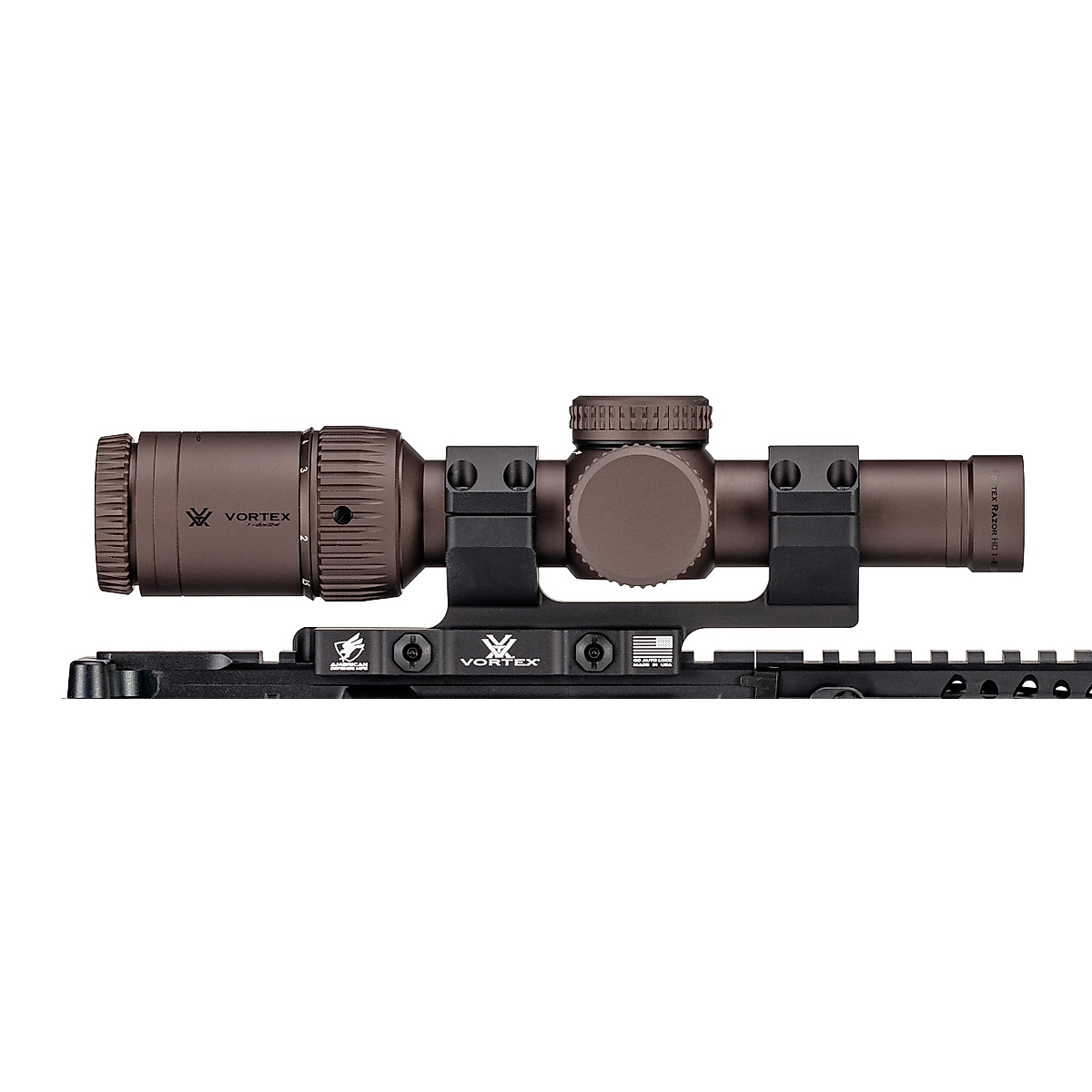 Vortex Optics Precision Quick-Release Extended Cantilever 30mm Riflescope Mount - 2-Inch Offset - Picatinny Compatible, Made in USA - Unlimited, Unconditional Warranty