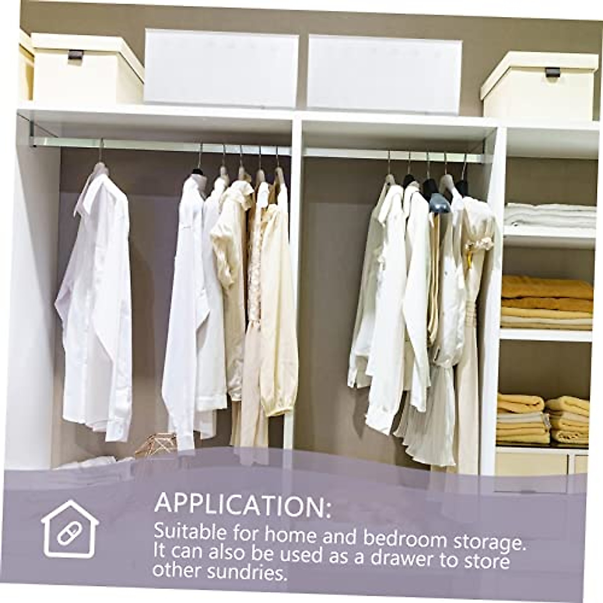 DOITOOL 1pc Jeans Storage Box Clothing Storage Bins Vanity Storage Drawers Storage Dividers Sock Storage Box Cloth Storage Bins Underwear Drawer Organizer Cloth Storage Box Foldable Box