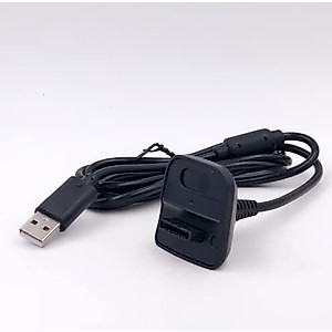 Xbox 360 Controller Charging Cable - Replacement for Microsoft Xbox 360 / Xbox 360 Slim Wireless Gaming Controllers charger