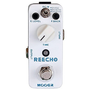 Mooer Reecho, digital delay pedal,White
