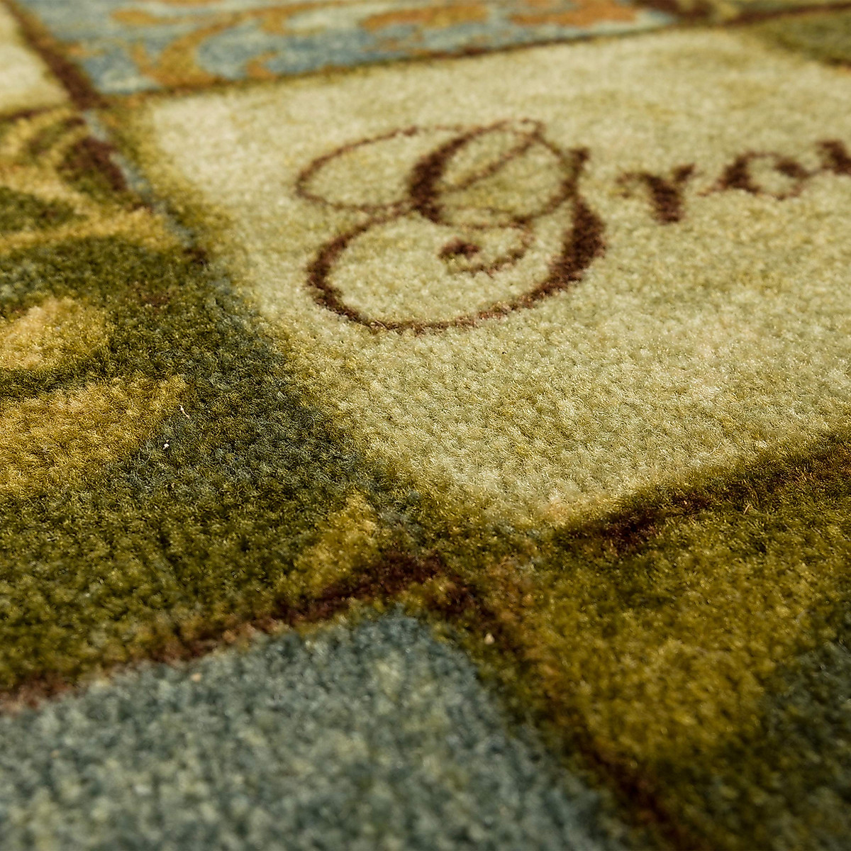 Mohawk Home Machine Washable Mat,Les Fleurs (2'6" x 4')