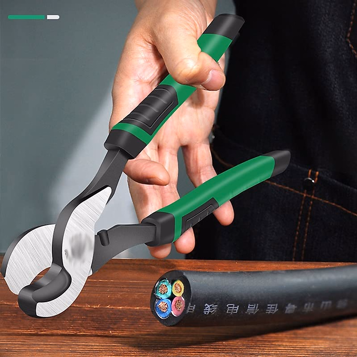 DFSJHK Cable Cutter Crimping Pliers Bolt Cutting Electrical Wire Stripper Combination Multifunction Hand Tools