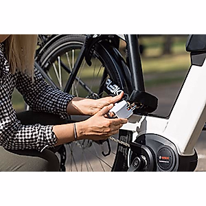 Hiplok Lite Unisex Adult Wearable Chain Bicycle Lock, Multicolour (High Visibility), 6 mm x 75 cm