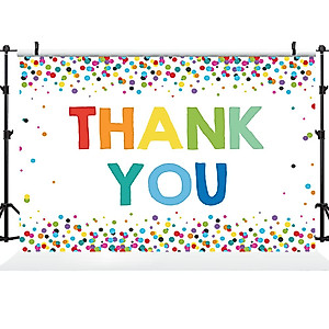 Ticuenicoa 5×3ft Thank You Backdrop Labor Day Thanks for All You do Father Staff Teachers Professors Doctors Banner National Nurses Day Photography Background Retirement Party Supplies Decorations