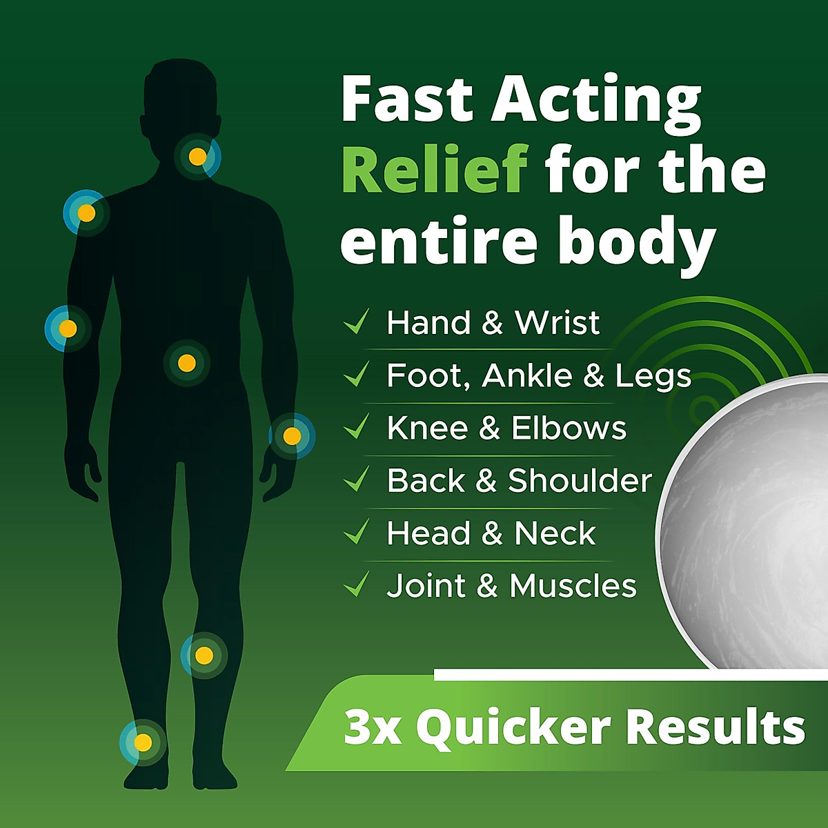 OWELL NATURALS Pain Relief Ointment - 7 oz - Maximum Strength All Natural Discomfort Reliever for Joint, Muscle, Knee, Back, Neuropathy - 5 Powerful Ingredients