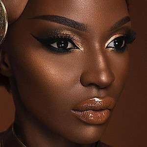 Juvia's Place Loose Highlighter Nubian Royalty 1 - Illuminating Highlighter, Loose Powder Highlighter Makeup, Shimmer Powder that gives Radiant Glow - Suitable for all Skin Tone