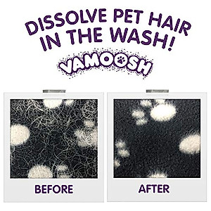 Vamoosh Pet Hair Dissolver 3 x 100g (1 box) Pet Hair Remover for Washing Machines – Dissolves dog hair, cat hair, horse hair etc in the laundry
