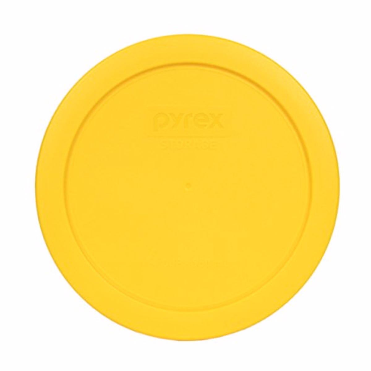 Pyrex 7201-PC 4-Cup Food Storage Lids in (2) Yolk Yellow, (2) Meyer Lemon Yellow and (2) Butter Yellow