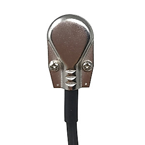 Tetra-Teknica PC-P-06 Low-Profile Right Angle Guitar Patch Cable, 6 inch, Pancake Style TS Connector, 6 per Pack