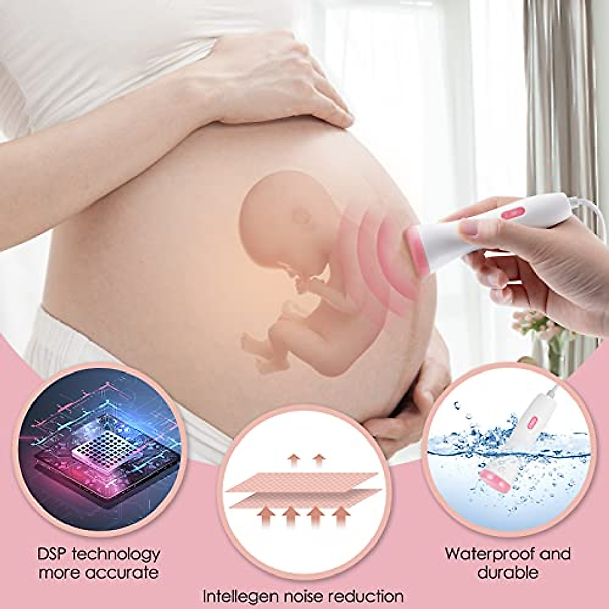 Bags for Baby Heartbeat Monitor Pregnancy Doppler Fetal Heartbeat Accessories