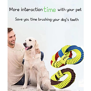 Dogs Long Time Playing Easier to Cleaning Teeth, Toy for Dogs Training and Playing,Nylon