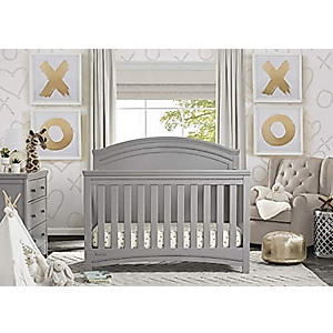 Simmons Kids SlumberTime Emma Convertible Crib N More, Grey
