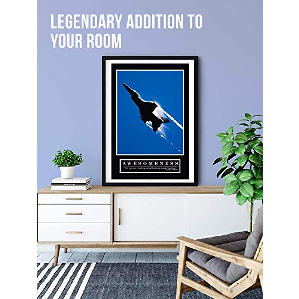 Cool TV Props How I Met Your Mother Awesomeness Motivational Poster- HIMYM Barney Stinson Poster- Motivational Office Posters How I Met Your Mother Merchandise- Funny Motivational Posters