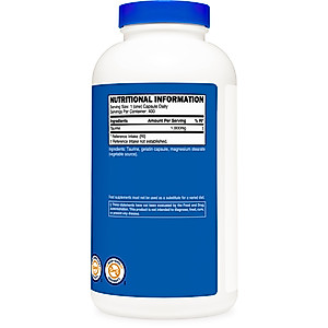 Nutricost Taurine 1000mg, 400 Capsules