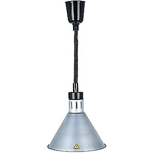 LINKANRUO Food Heat Lamp Commercial, Food Hanging Heating Insulation Lamp Buffet Insulation Lamp Potato Strips Barbecue Heating Lamp Insulation Station Lamps