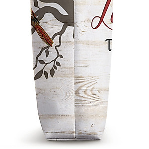 Cardinal Those We Love Are Don't Go Away They Fly Tote Bag