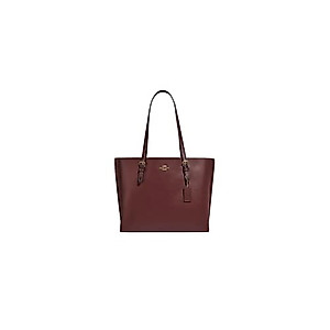 COACH Mollie Tote 1671 (Gold/Wine Multi)