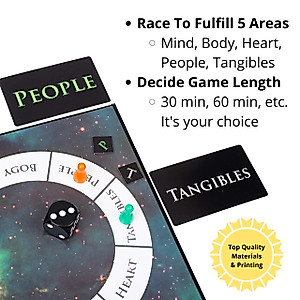 Better Me Self Improvement Game - Board Game for Couples, Friends or Family Games Night, Self Help Group Therapy Games, Counseling Games for Teens, Relationship Date Night Ideas