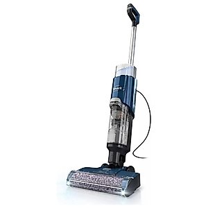SHARK WD101 HydroVac XL 3-in-1 Vacuum, Mop & Self-Cleaning System for Multi-Surface Cleaning, Perfect Hardwood, Tile, Marble, Area Rug More, Corded, Navy (Renewed)