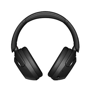 Sony WH-XB910N Extra Bass Noise Cancelling Headphones (Black) with Kratos Power 40W 4-Port Charger Bundle (2 Items)