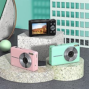 44 Million 1080P HD Digital Camera - 16x Digital Zoom Photo Camera with 2.5 inch LCD, Anti-Shake Proof/Face Distinguish/Continuous Photography/Night Vision