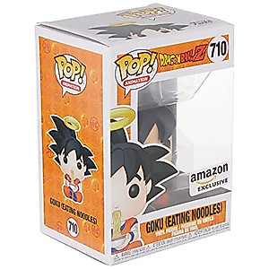 Funko Pop!: Dragonball-Z - Goku Eating Noodles, Amazon Exclusive