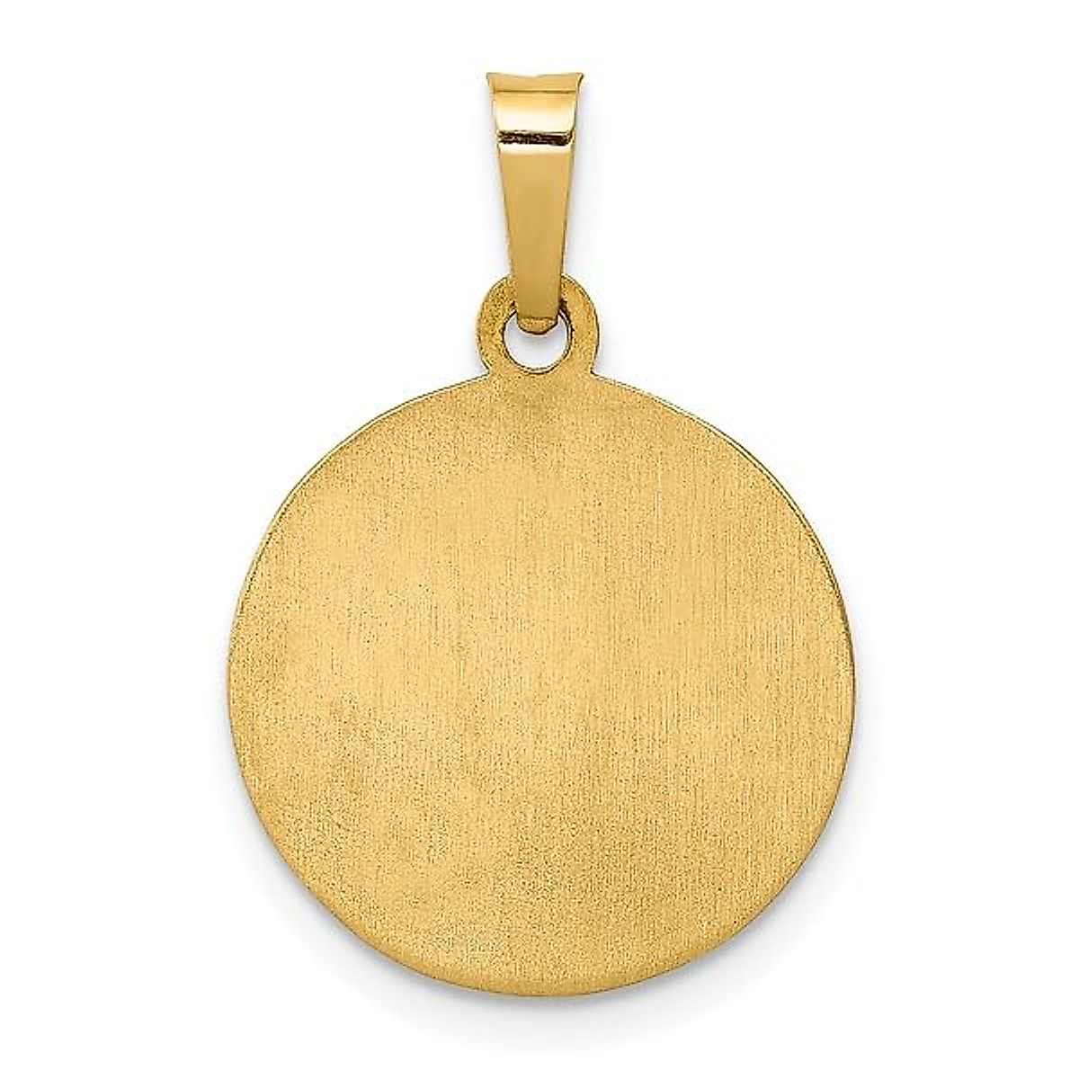 IceCarats 14K Yellow Gold Saint Anthony Medal Necklace Charm Pendant Only