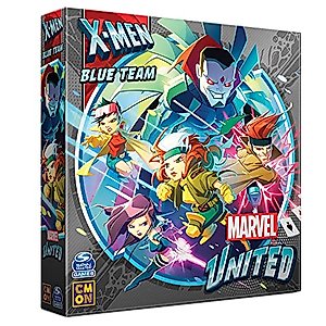 CMON Marvel United X-Men Blue Team Expansion | Tabletop Miniatures Game | Strategy Game | Cooperative Game for Adults and Kids | Ages 14+ | 1-7 Players | Average Playtime 40 Minutes | Made by CMON