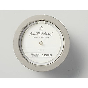 5oz Salt Mini Cement Candle - Hearth & Hand with Magnolia