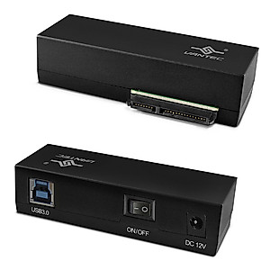 Vantec CB-ST00U3 NexStar USB 3.0 to SATA 6Gbps Optical/Storage Adapter, Black