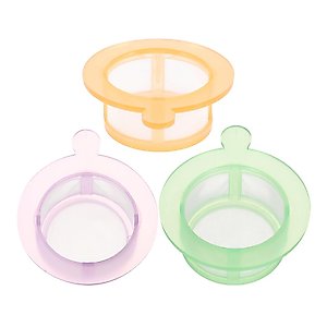SOLUSTRE 3pcs Lab Cell Strainers 40um 70um 100um Cell Strainer Disposable Mesh Cell Filter Nylon Cell Screen Laboratory Accessories Supplies Science Experiment Tools