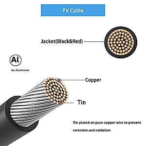 Solar Connectors Y Branch Parallel Adapte Solar Cable Wire Plug Tool Kit forSolar Panel Parallel Connectors with Reverse Current Protection Charge for Power Power Stations Outdoor Generators