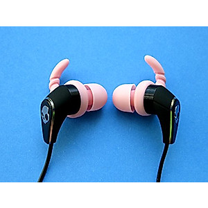 6pcs (PK-NSTB) Left and Right Side Stabilizers Fins Wing Adapters Eartips Compatible with in Ear Earphones with 4mm to 6mm Nozzle Attachment