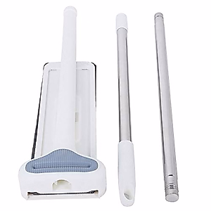 KUIKUI Wet Dry Dual Use Dust Cleaning Squeeze Flat Mop Kit, Sturdy, Flexible, and Efficient Floor Cleaner Accessory for Home Use