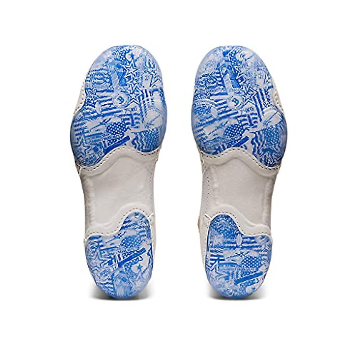 ASICS Men's JB Elite IV Wrestling Shoes, 9, White/Rich Gold