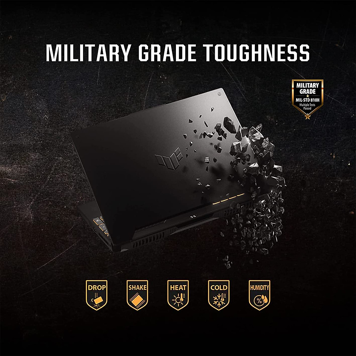 ASUS TUF A17 17.3" 144Hz FHD Gaming Laptop, AMD Ryzen 7 6800H, 64GB DDR5 RAM, 2TB PCIe SSD, RGB Backlit Keyboard, NVIDIA GeForce RTX 3060, 720p HD Camera, Win 11 Pro, Gray, 32GB USB Card