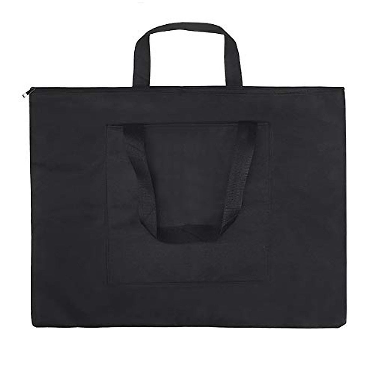A2 Waterproof Canvas Drawing Painting Board Bag,Black Drawing Sketching Painting Art Carry Case Storage File Bag Sketchpad Portfolio Tote Handbag
