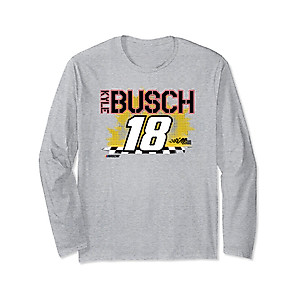 NASCAR - Kyle Busch - Dust Storm Long Sleeve T-Shirt