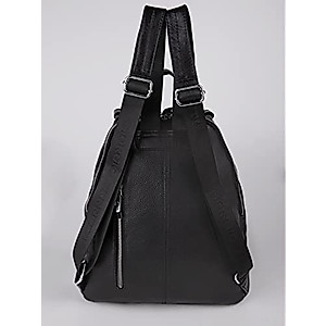 Giorgio Ferretti Soft Genuine Leather Italian Backpack for Women Small Real Leather Backpack Purse