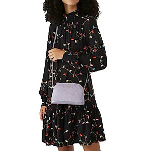 Kate Spade New York Tinsel Dome Crossbody Small (Lilac Frost)