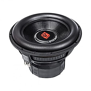 Cerwin Vega Stroker 1000W RMS 12" Powered Subwoofer - Dual 4-ohm Car Audio System Sub, High-Power Handling, Efficient Cooling, Easy Install, Robust Design for Superior Car Audio Experience ST124D