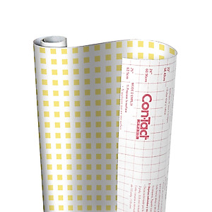 Con-Tact Brand Creative Covering Self-Adhesive Vinyl Drawer and Shelf Liner, 18''x9', Cypress Gold