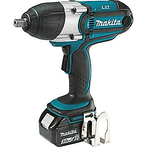 Makita XWT04S1 18V LXT® Lithium-Ion Cordless 1/2" Sq. Drive Impact Wrench Kit (3.0Ah)
