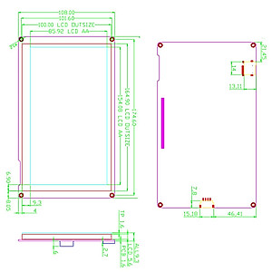 Ferwooh 7.0" NX8048P070 Nextion Intelligent HMI USART UART Serial TFT LCD Display Module Resistive Touch Screen Pannel Resistive LCD Touchscreen (NX8048P070-011R)