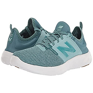 New Balance Women's Fresh Foam Sport V2 Running Shoe, Storm Blue/Deep Sea/Mountain Teal, 9.5