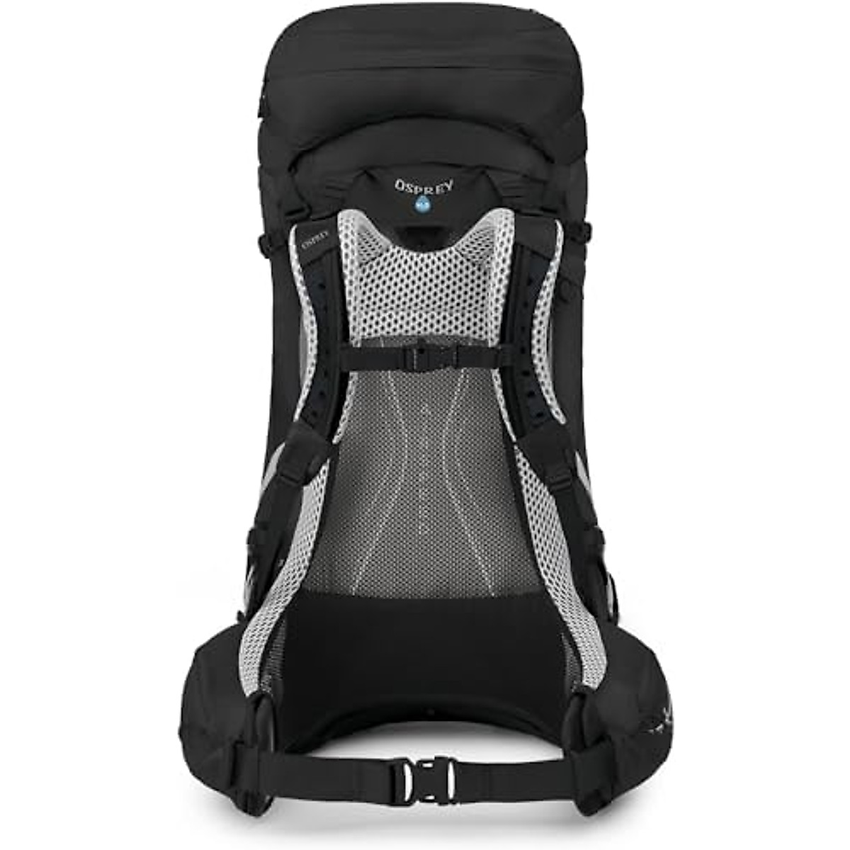 Osprey Atmos AG LT 50L Men's Backpacking Backpack, Black, L/XL